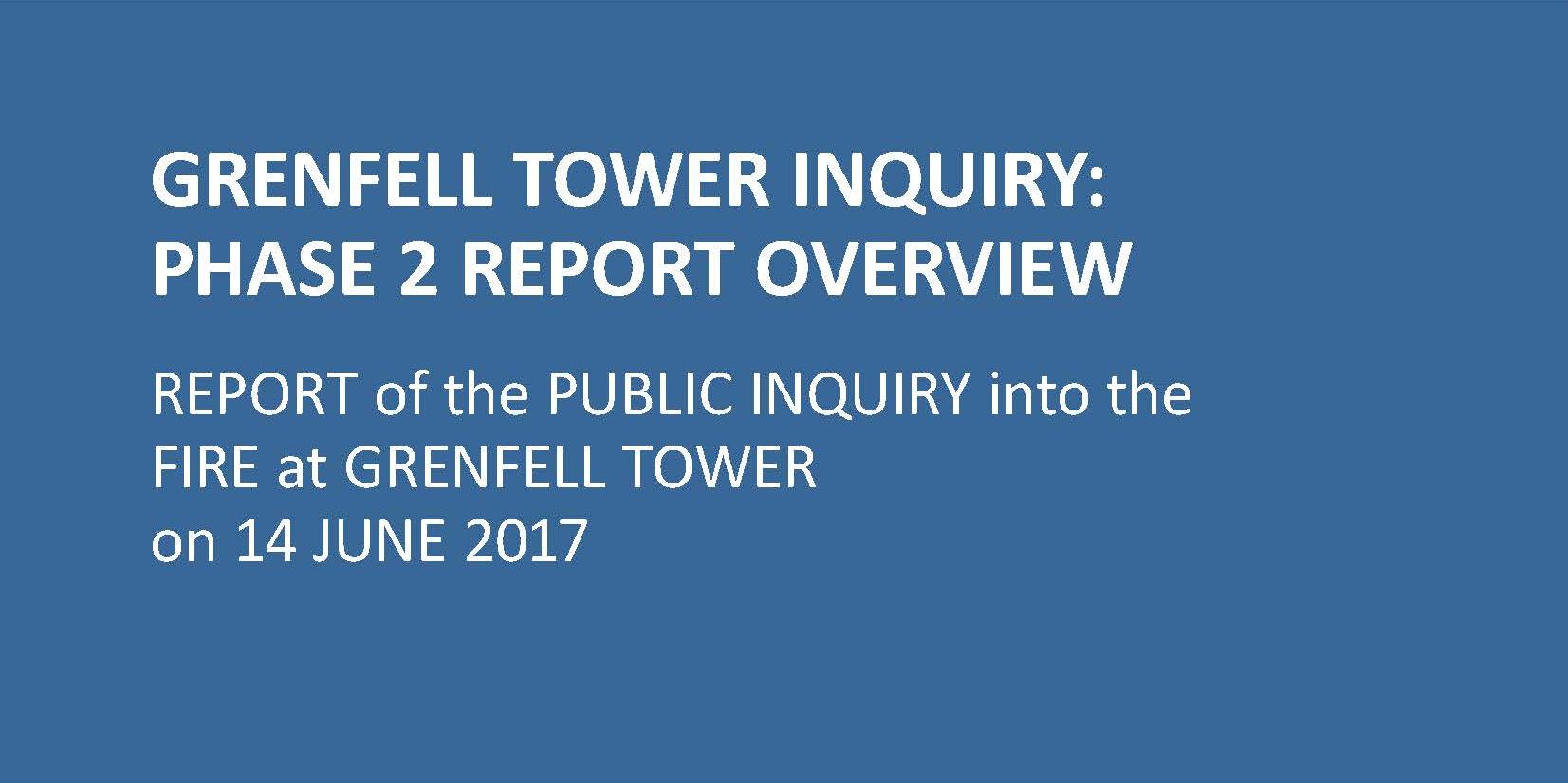 LABC response to Grenfell Tower Inquiry final report | LABC